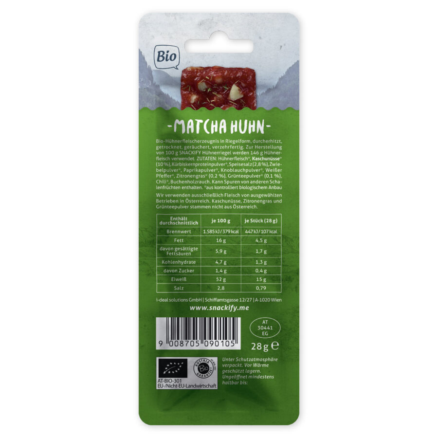 Matcha Chicken Box - SNACKIFY
